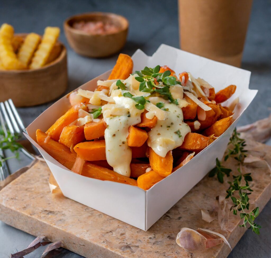 Delicious Sweet Potato Poutine Recipe | Tasty Comfort Food
