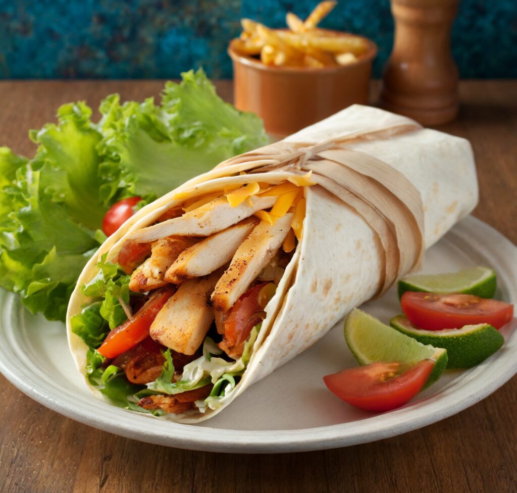 Test Tandoori chicken wrap || ChickAsta